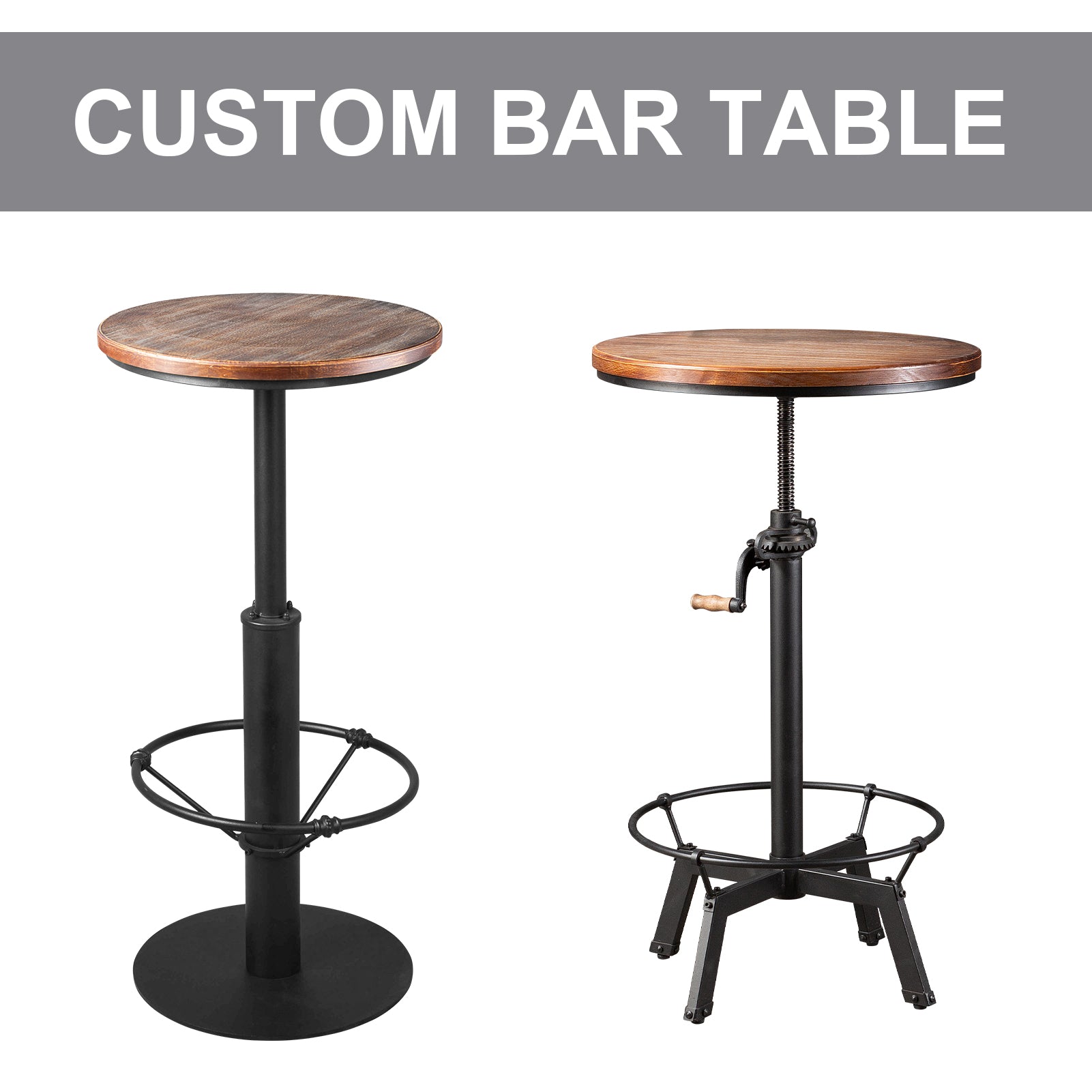 Custom Bar Table SIZE TOPOWERLIVING Custom Bar Table SIZE TOPOWERLIVING